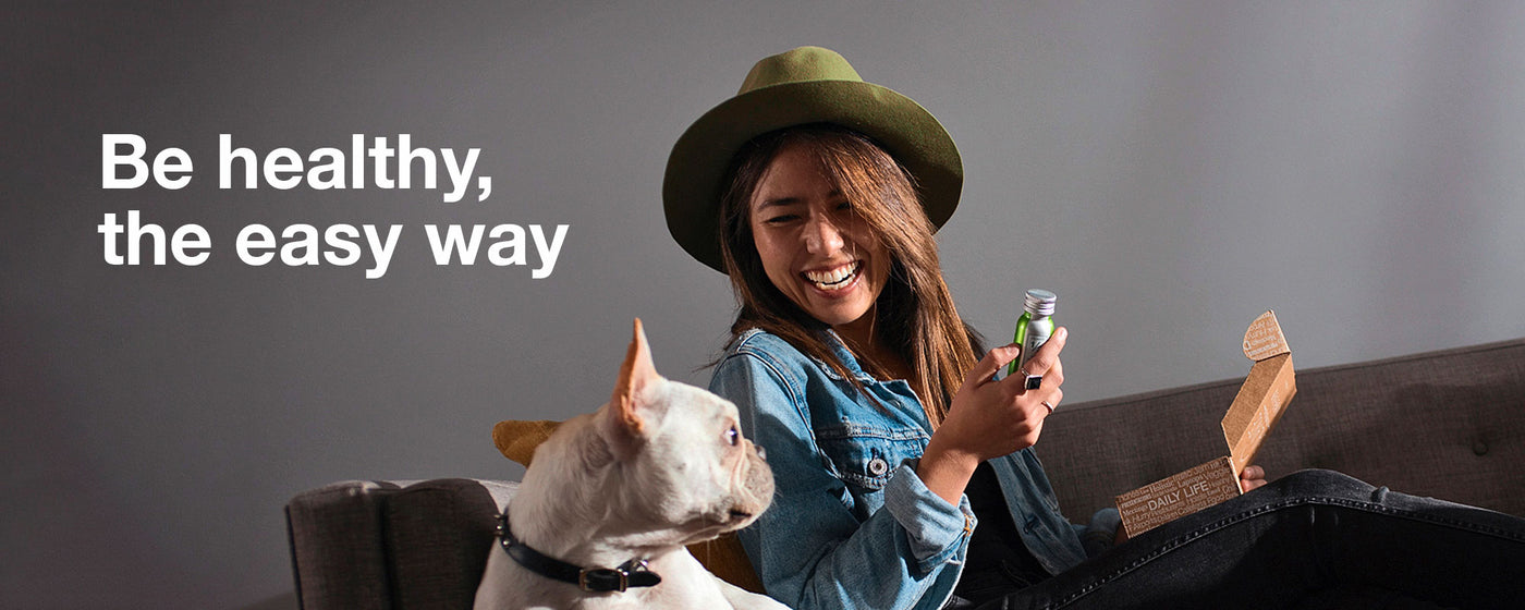 1/2 your daily servings of organic fruits and vegetables.